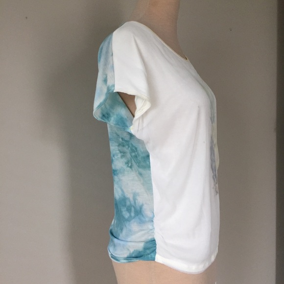 Vanilla Sugar | Tops | Vanilla Sugar Pineapple Mesh Overlay Tshirt ...